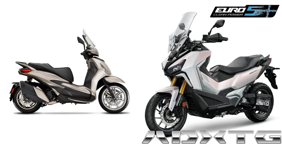 Piaggio Beverly 400 2025 vs Sym ADX 400 TG 2026