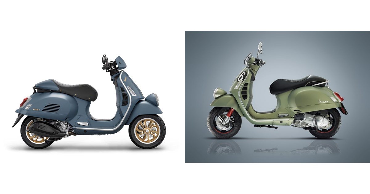 Vespa GTV 310 Officina 8 2025 vs Vespa GTV 300 Special Edition Sei ...