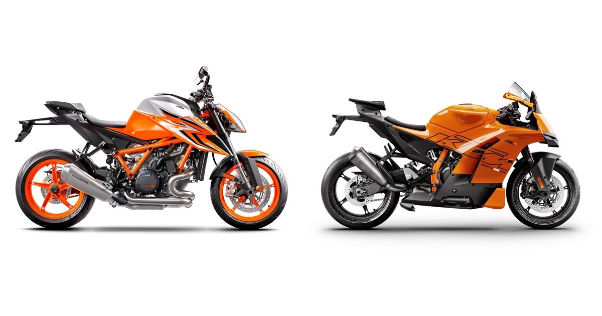 KTM 1290 Super Duke R 2023 vs KTM 990 RC R 2026