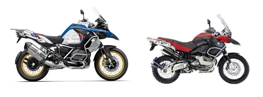 BMW R 1250 GS Adventure 2020 vs BMW R 1200 GS Adventure 2008