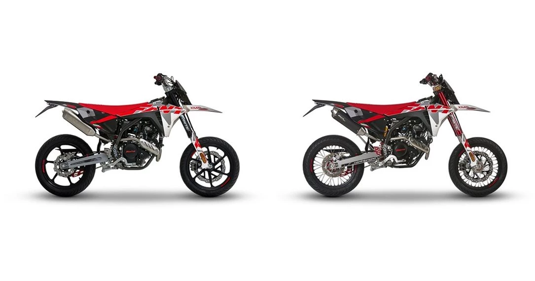 Motorrad Vergleich Fantic XMF 125 Performance 2026 vs. Fantic XMF 125 ...
