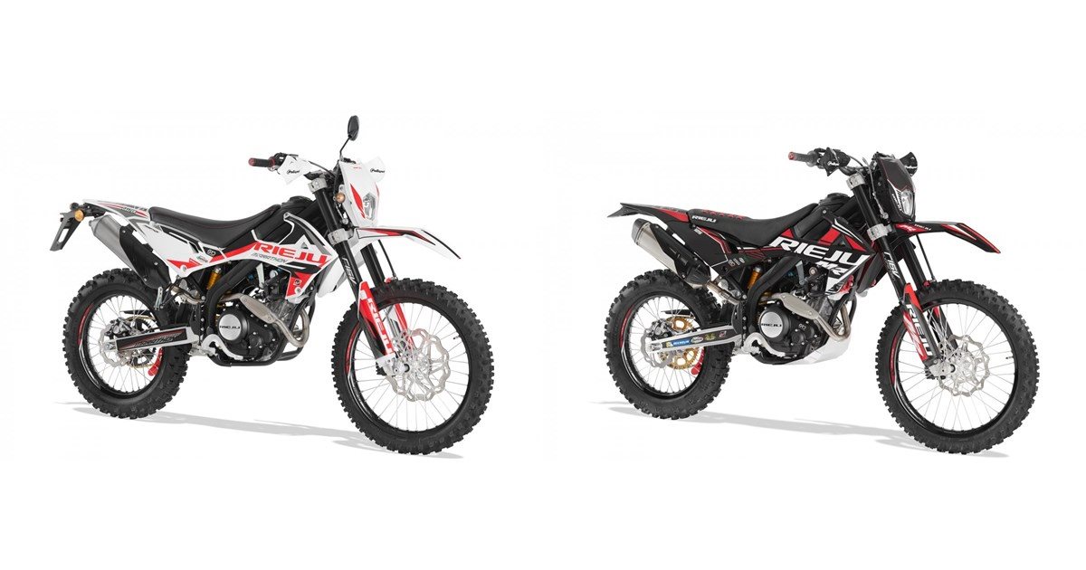 Motorrad Vergleich Rieju Marathon 125 Pro 2024 vs. Rieju MR Pro 125 2024