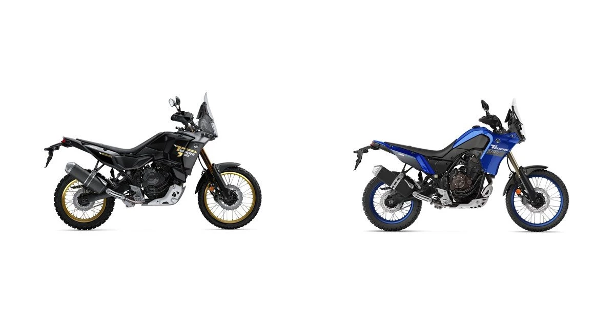 Motorrad Vergleich Yamaha Tenere 700 World Raid 2026 vs. Yamaha Tenere ...