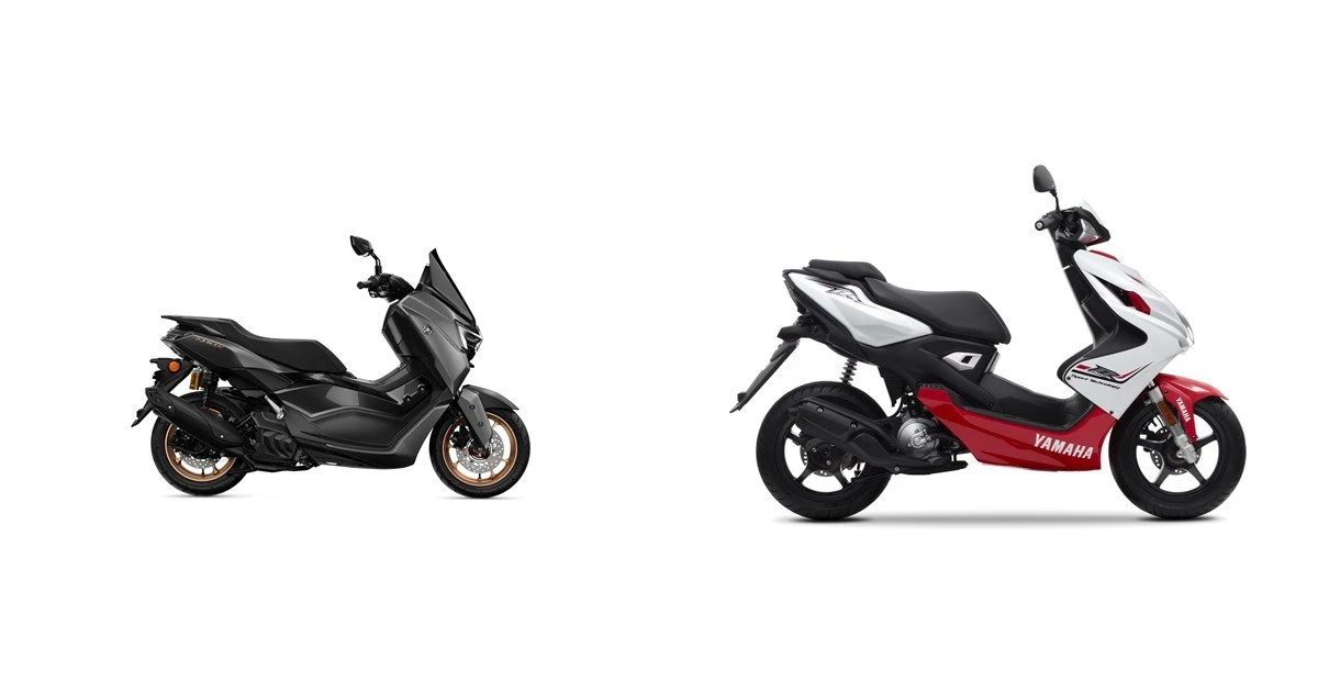 Yamaha NMAX 155 Tech MAX 2026 vs Yamaha Aerox 2015