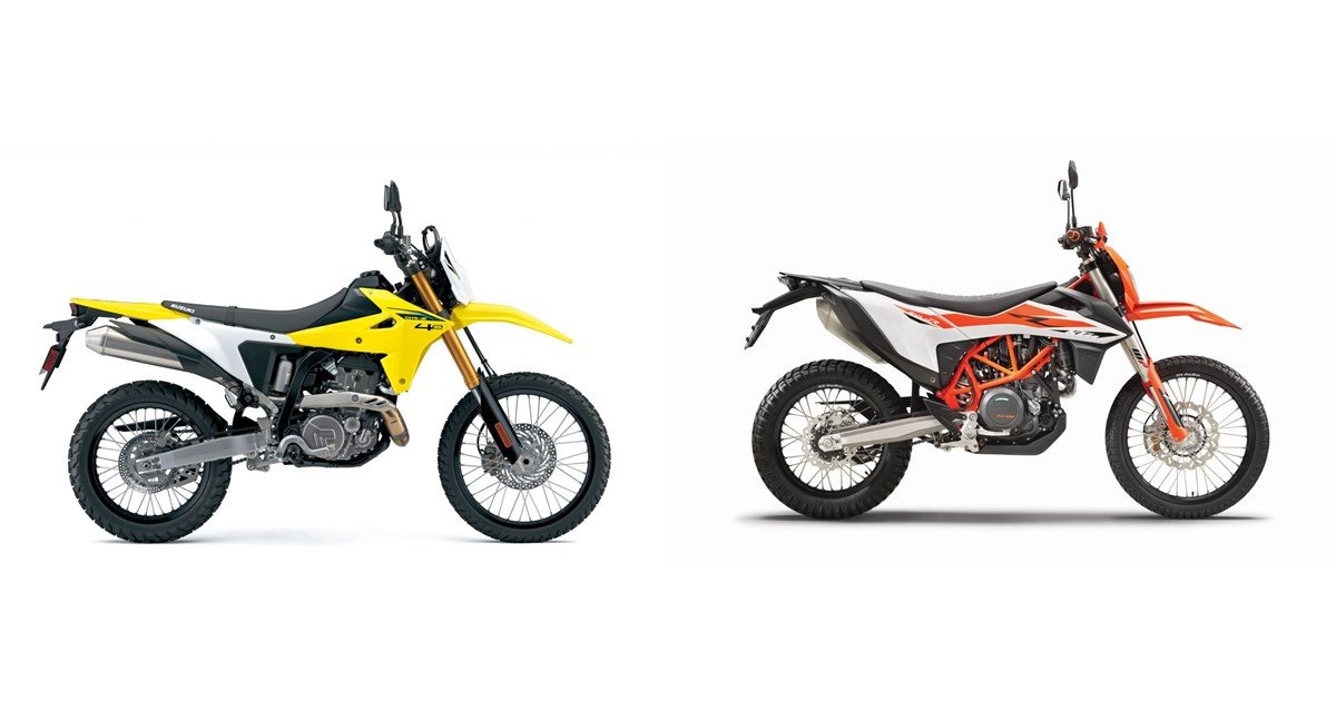 Suzuki DR-Z4S 2025 vs KTM 690 Enduro R 2019