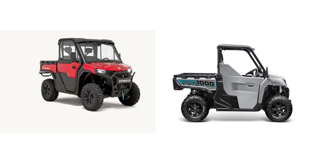 CFMOTO Uforce U10 Pro Highland 2025 vs CFMOTO UForce 1000 V2 EFI 4x4 2020