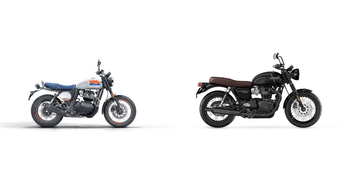 Royal Enfield Bear 650 2025 vs Triumph Bonneville T120 Black 2023