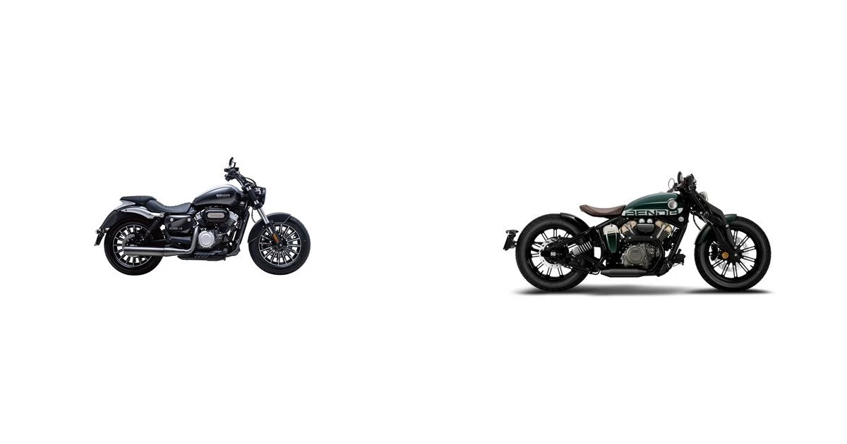 Benda Rock 125 2026 vs Benda Napoleonbob 250 2026