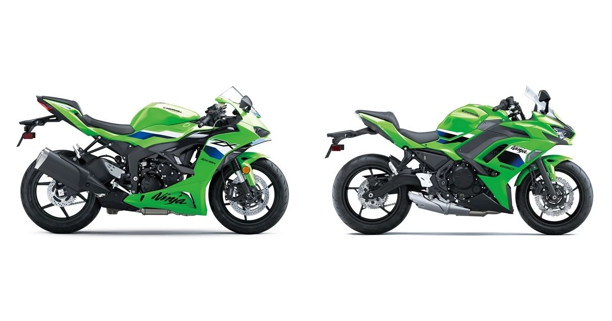 Kawasaki Ninja ZX-6R 2026 vs Kawasaki Ninja 650 2026