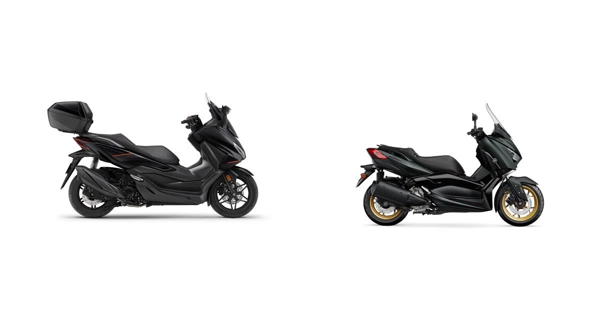 Honda Forza 350 Special Edition 2026 vs Yamaha XMAX 300 Tech MAX 2022