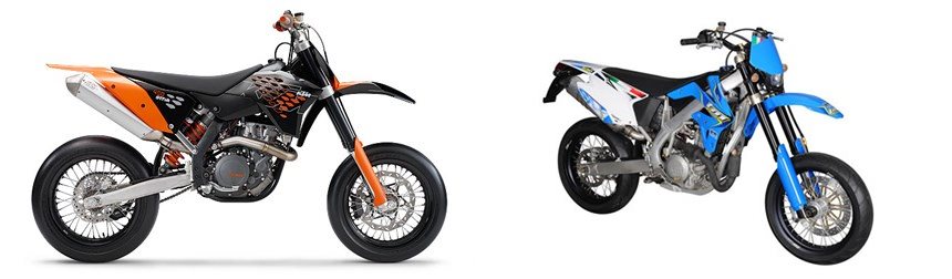 Motorrad Vergleich KTM 450 SMR 2009 vs. TM SMR 450 2011