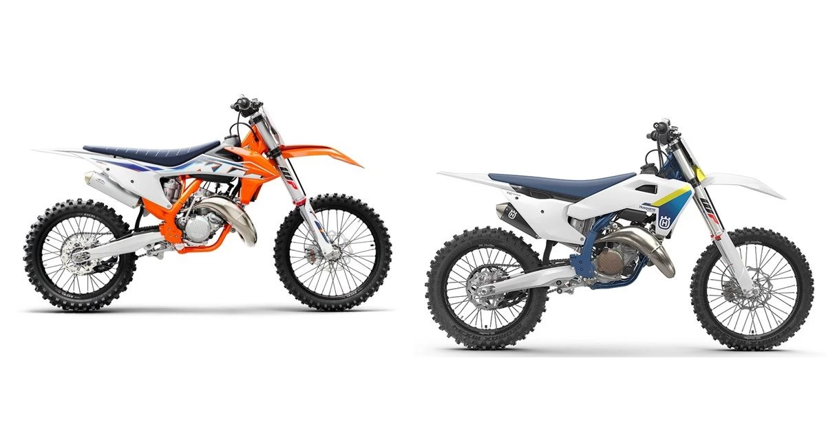 KTM 125 SX 2022 vs Husqvarna TC 150 2025