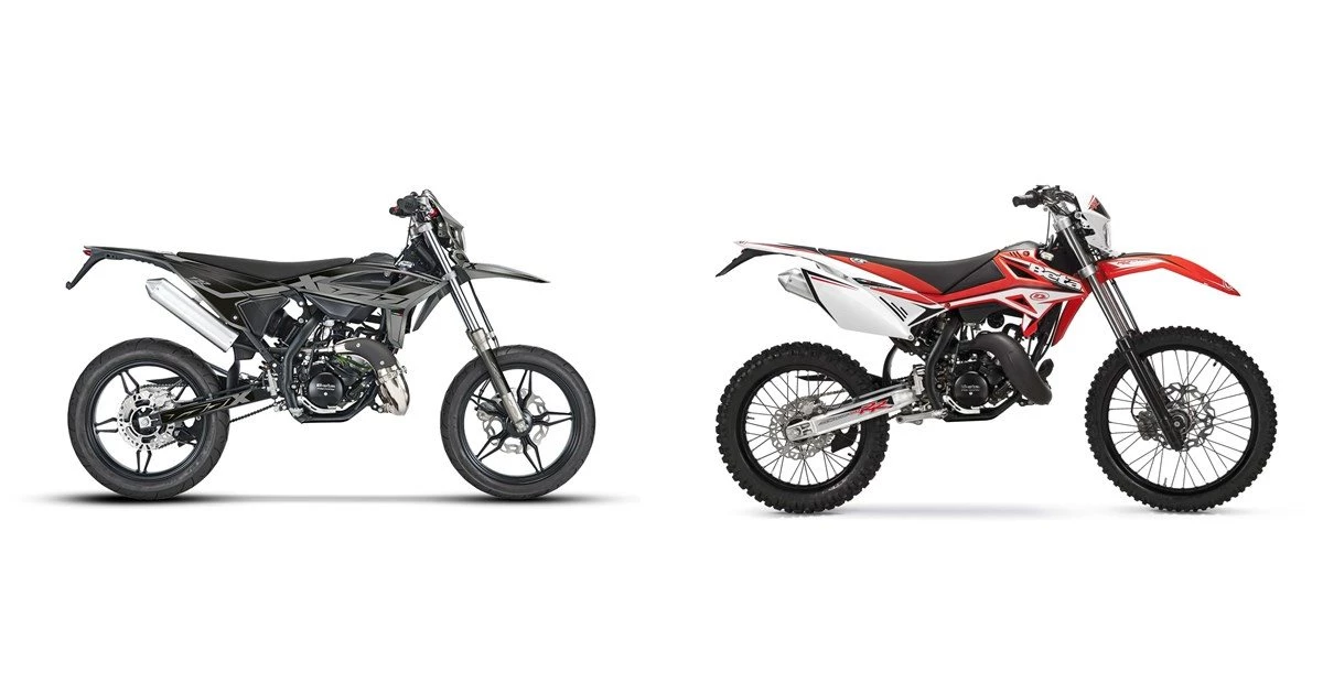 Beta RR Motard 2T 50 X special edition 2025 vs Beta RR Enduro 50 2013