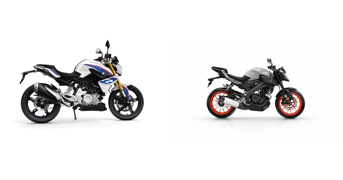 BMW G 310 R 2019 vs Yamaha MT-125 2019