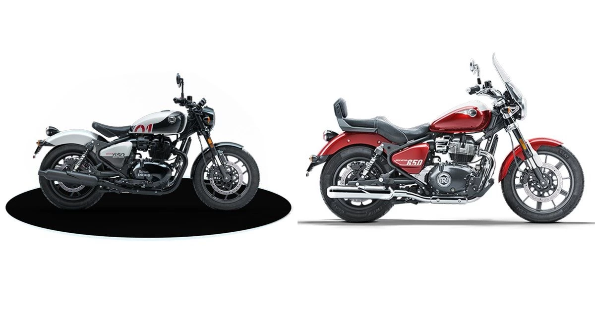 Royal Enfield Shotgun 650 2026 vs Royal Enfield Super Meteor 650 2026