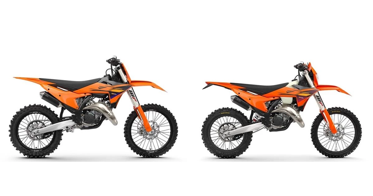 KTM 125 SX 2026 vs KTM 125 XC-W 2026 2026