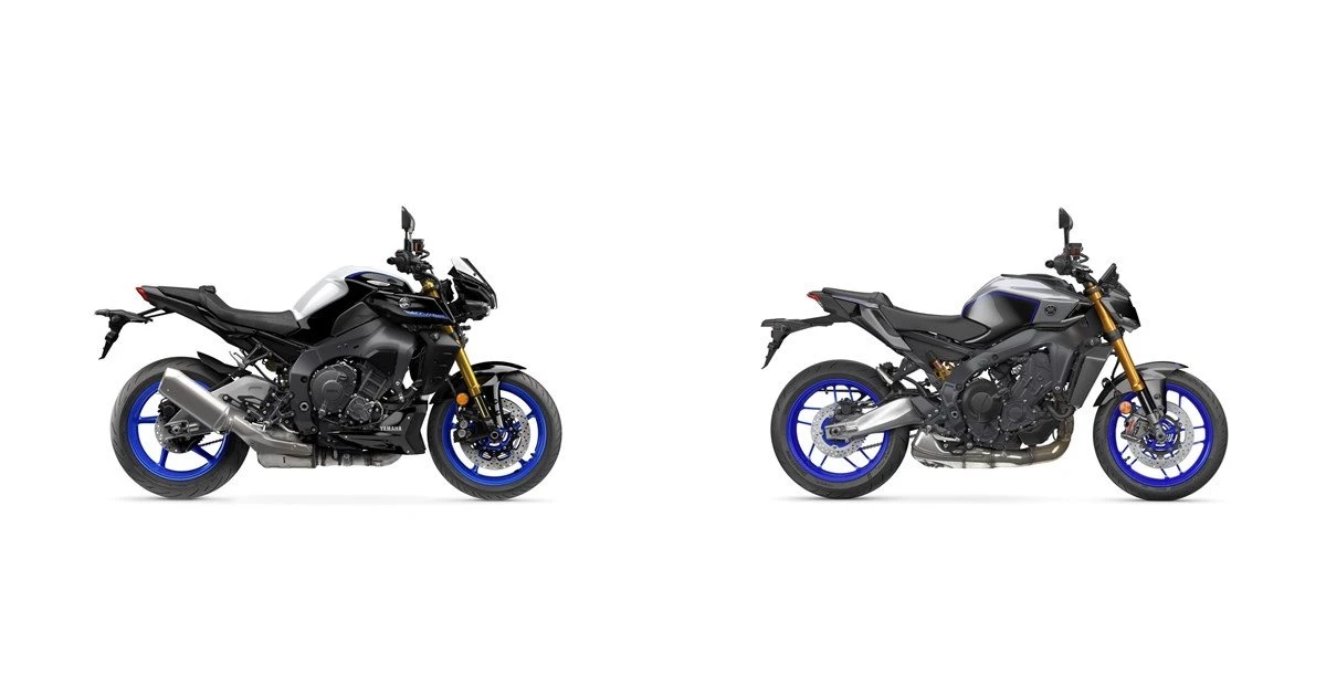Yamaha MT-10 SP 2026 vs Yamaha MT-09 SP 2024