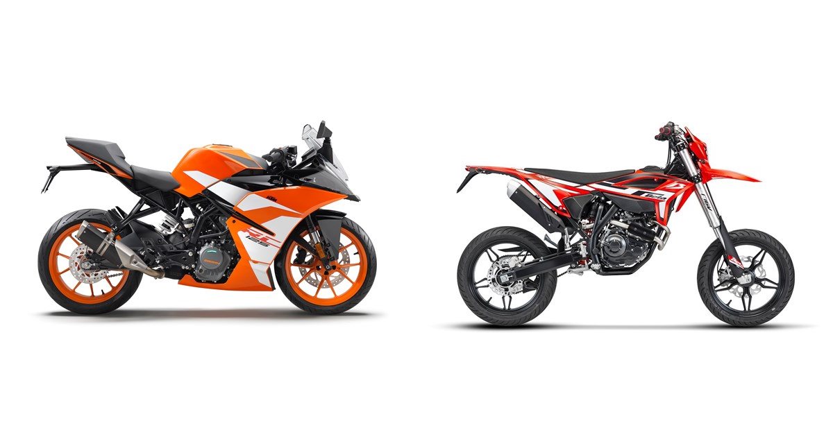 KTM RC 125 2019 vs Beta RR Motard 125 T 2025