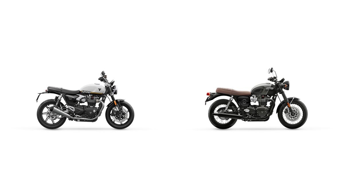 Triumph Speed Twin 1200 2025 vs Triumph Bonneville T120 Black 2026
