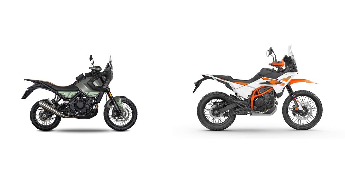 Brixton Crossfire 500 STORR 2026 vs KTM 390 Adventure R 2026