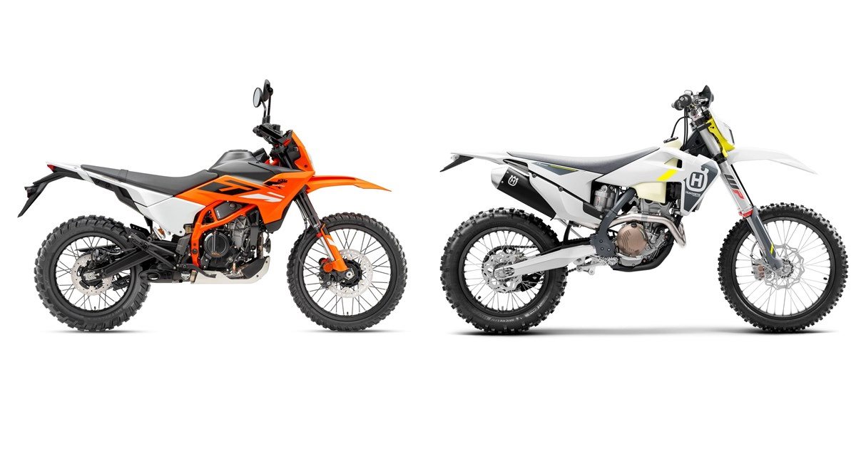 KTM 390 Enduro R 2026 vs Husqvarna FE 250 2022