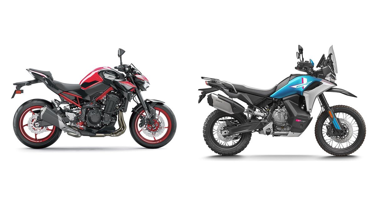 Kawasaki Z900 2024 vs CFMOTO 800MT-X 2025
