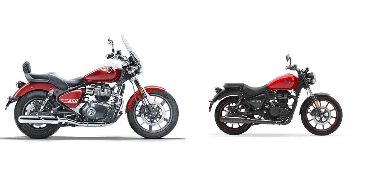 Motorrad Vergleich Royal Enfield Super Meteor 650 2026 vs. Royal ...