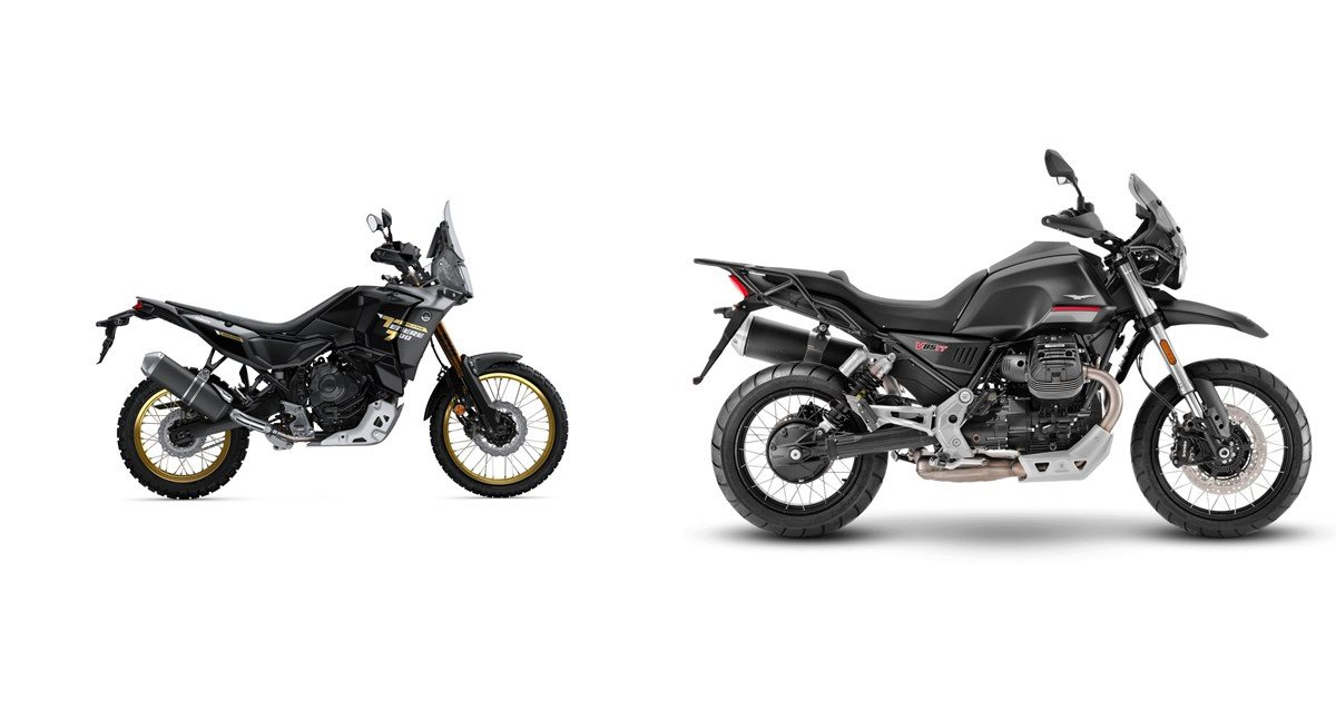 Yamaha Tenere 700 World Raid 2026 vs Moto Guzzi V85 TT 2024