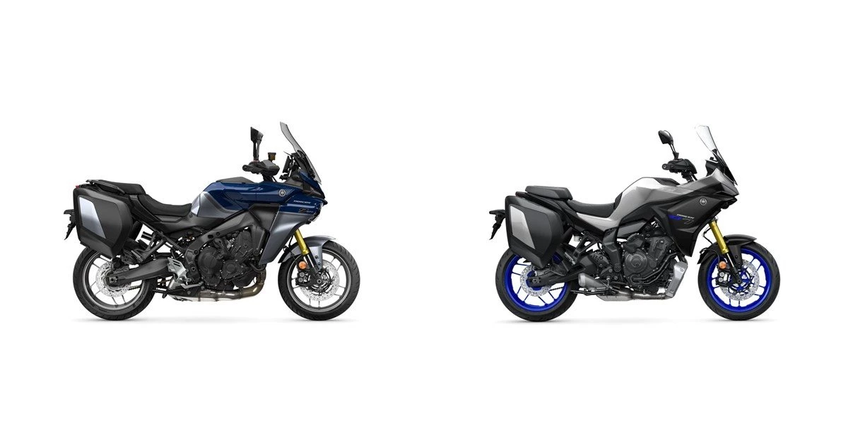 Yamaha Tracer 9 GT+ Y-AMT 2026 vs Yamaha Tracer 7 GT Y-AMT 2026