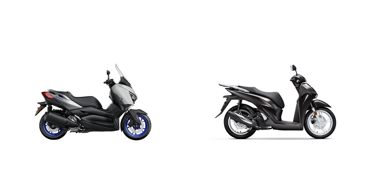 Yamaha XMAX 300 2021 vs Honda SH150i 2021
