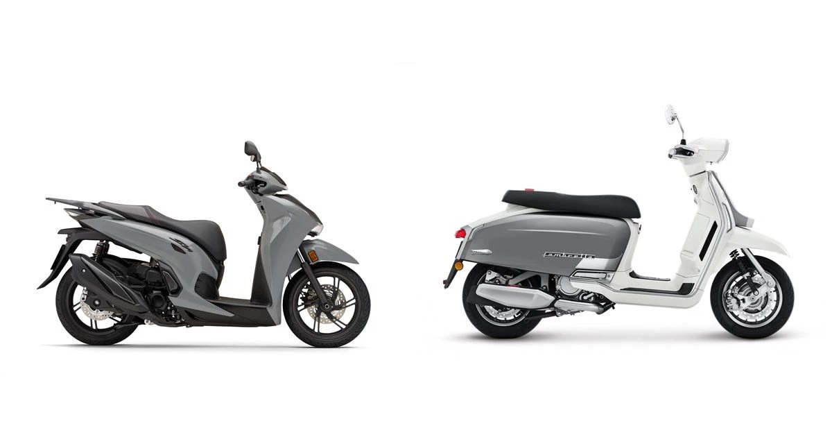 Honda SH350i 2026 vs Lambretta G-Special 350 Series II 2026