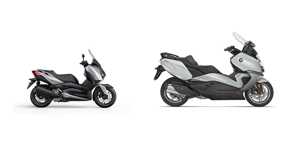 Motorrad Vergleich Yamaha XMAX 300 2020 vs. BMW C 650 GT 2020