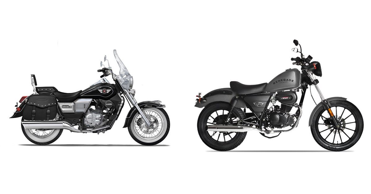 Motorrad Vergleich United Motors UM Renegade Commando Classic 125 2018 ...