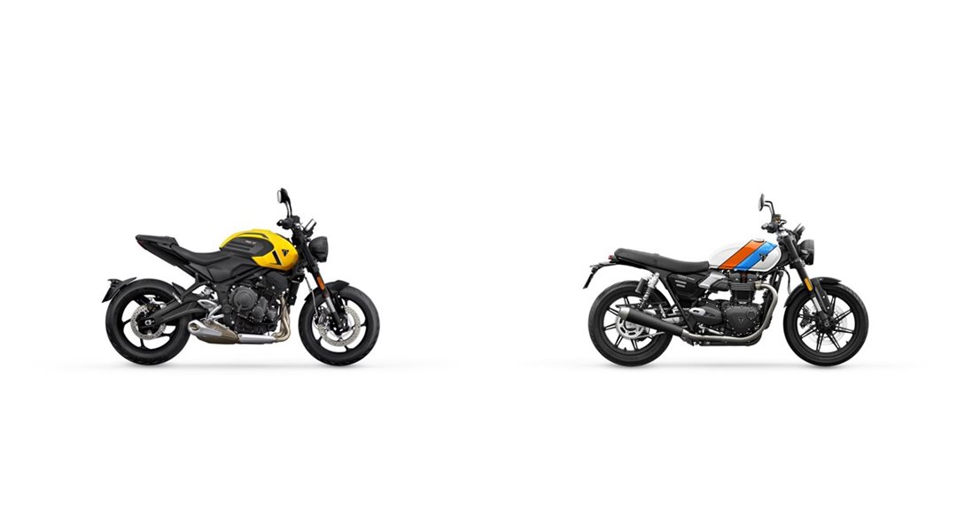 Confronto tra moto Triumph Trident 660 2026 VS. Triumph Speed Twin 900 2025