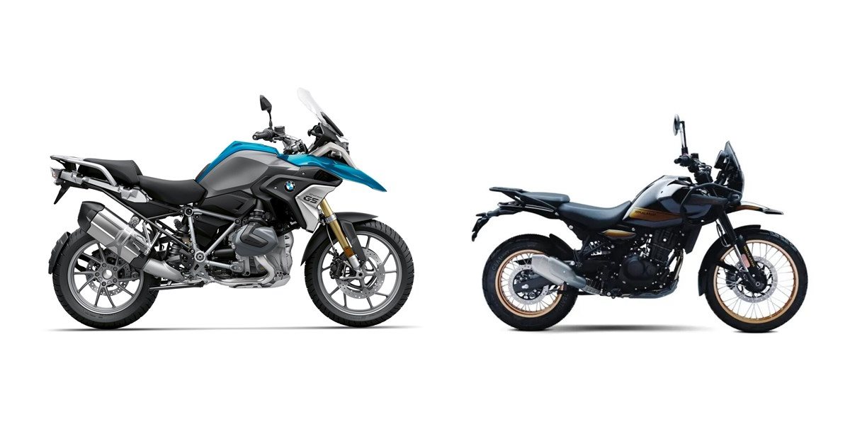 Motorrad Vergleich BMW R 1250 GS 2020 vs. Royal Enfield Himalayan 450 2024