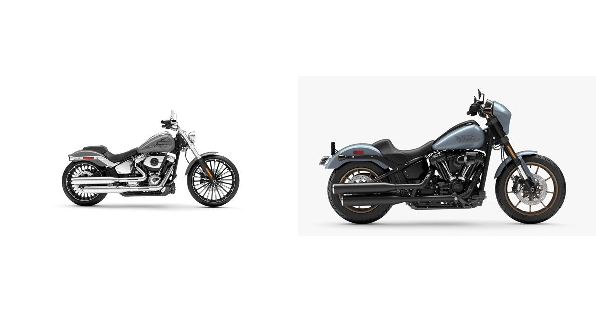 Harley-Davidson Softail Breakout 117 2026 vs Harley-Davidson Low Rider ...