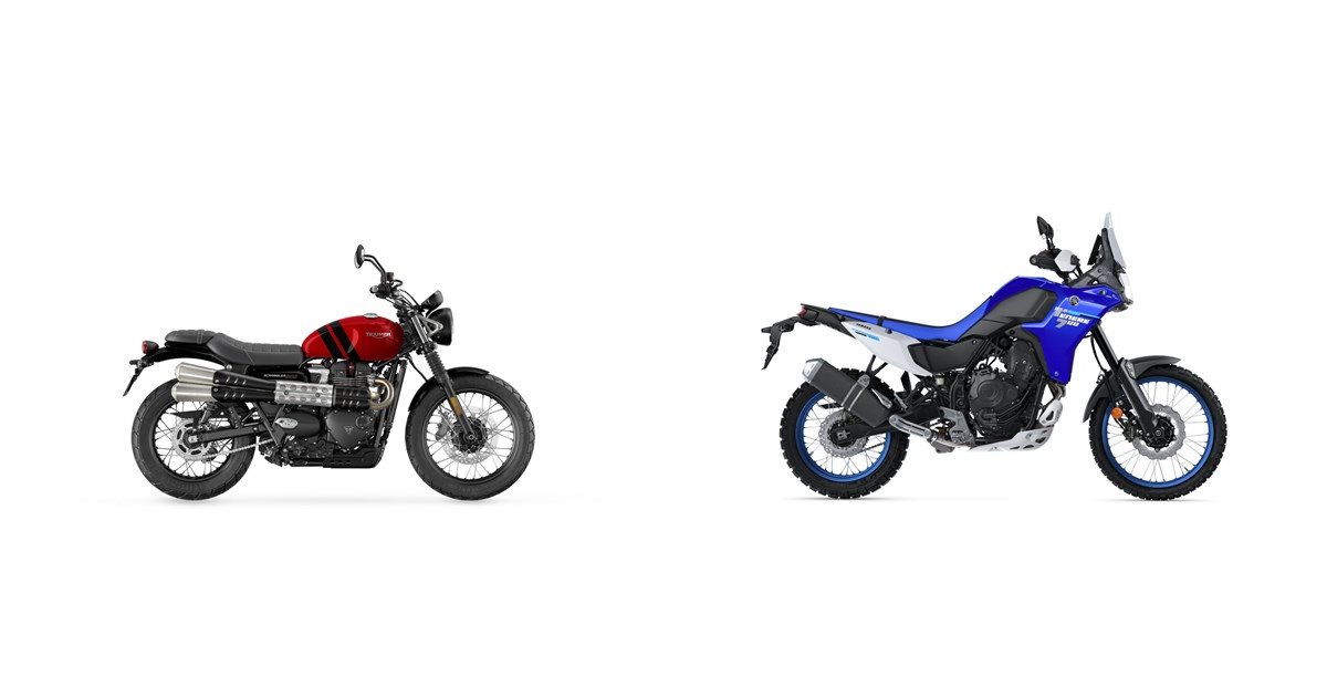Triumph Scrambler 900 2023 vs Yamaha Tenere 700 2025