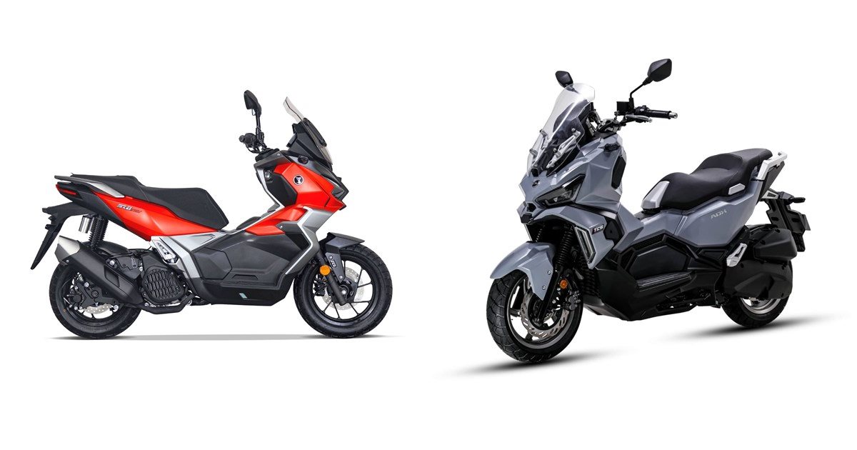 Motorrad Vergleich Voge SR1 ADV 125 ABS TCS 2026 vs. Sym ADX 125 2025