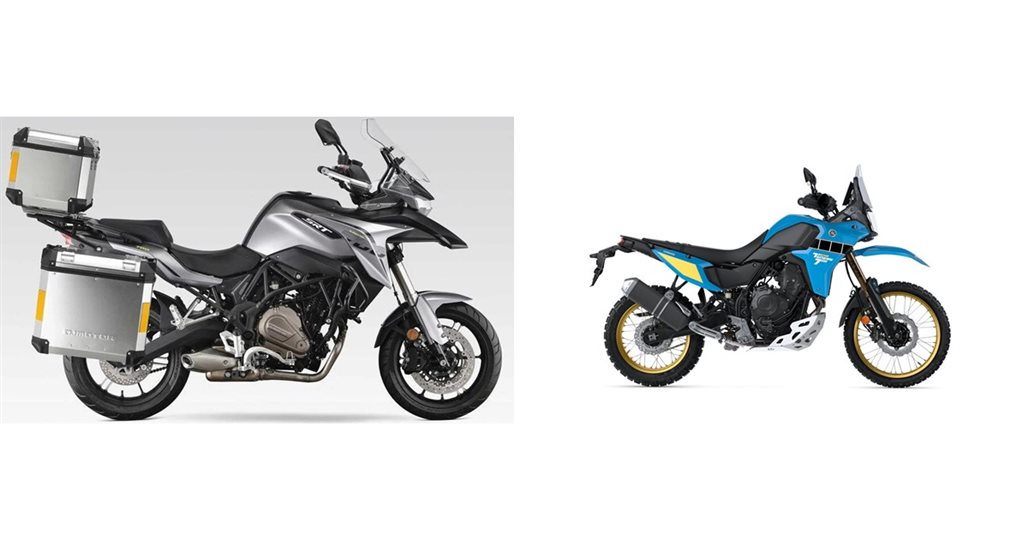 QJ Motor SRT 700 2023 vs Yamaha Tenere 700 Rally 2025