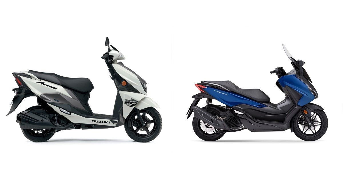 Suzuki Avenis 125 2026 vs Honda Forza 125 2024