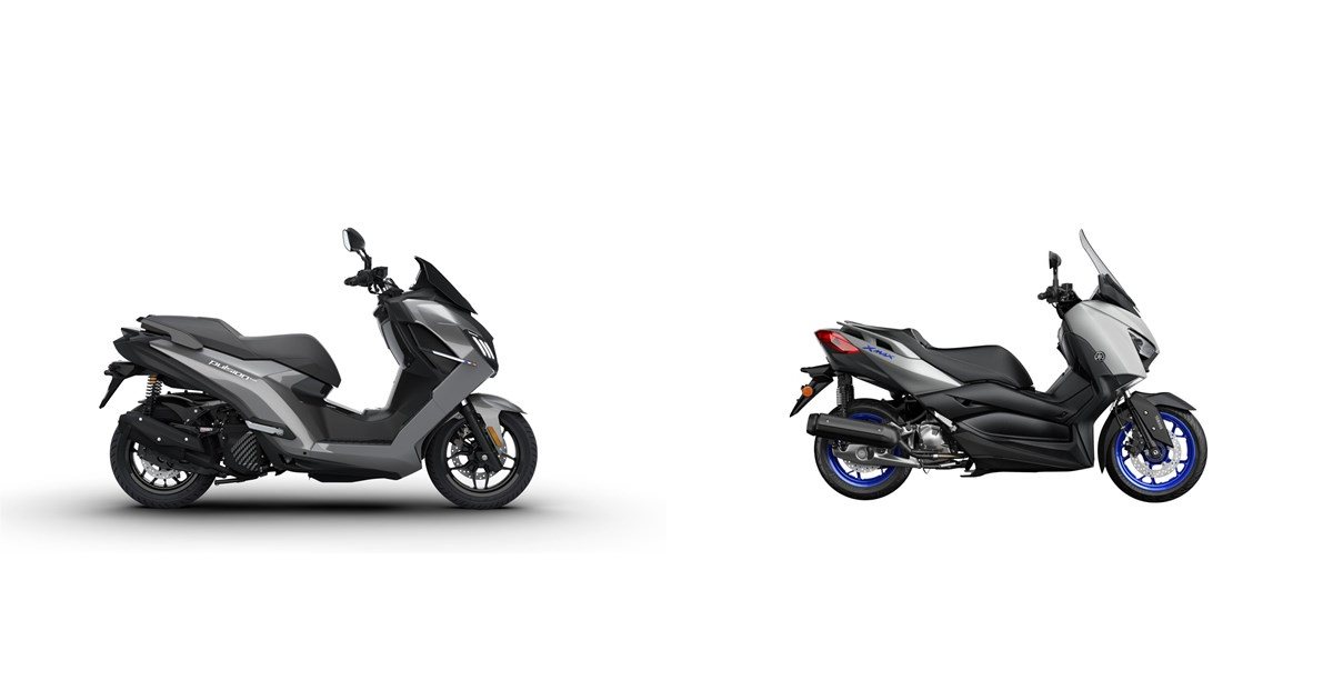 Peugeot Pulsion EVO 125 2026 vs Yamaha XMAX 125 2021