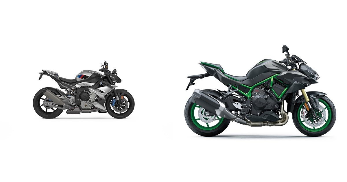 BMW M 1000 R 2025 vs Kawasaki Z H2 SE 2026