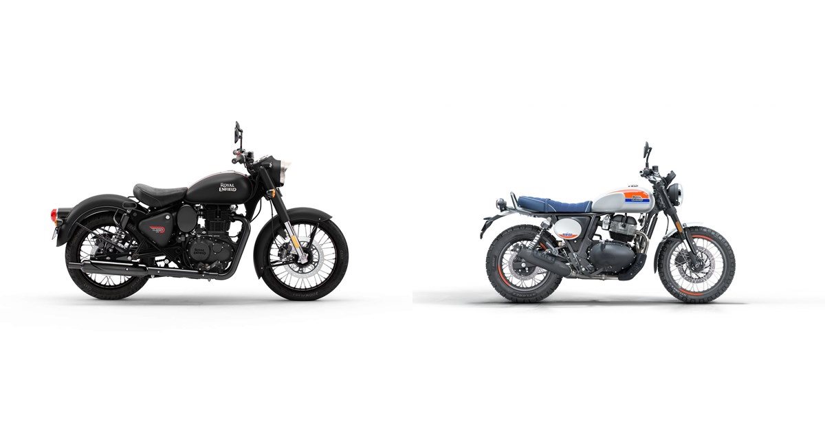 Royal Enfield Classic 350 2023 vs Royal Enfield Bear 650 2026