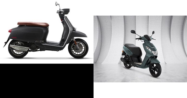 Motorrad Vergleich Lambretta V50 Special 2021 vs. Peugeot Kisbee 50 ...