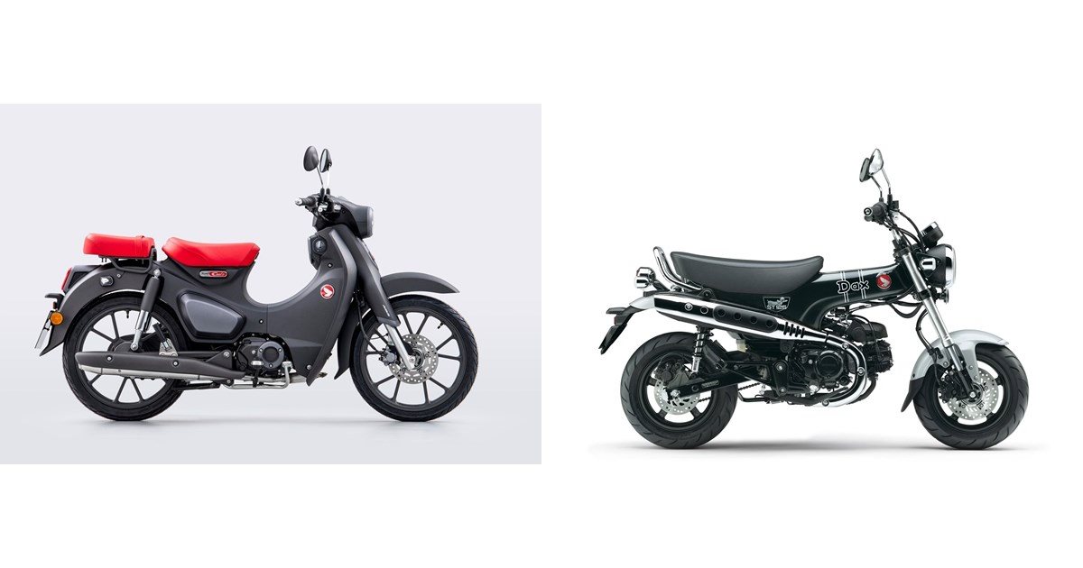Honda Super Cub C 125 2024 vs Honda Dax 125 2026