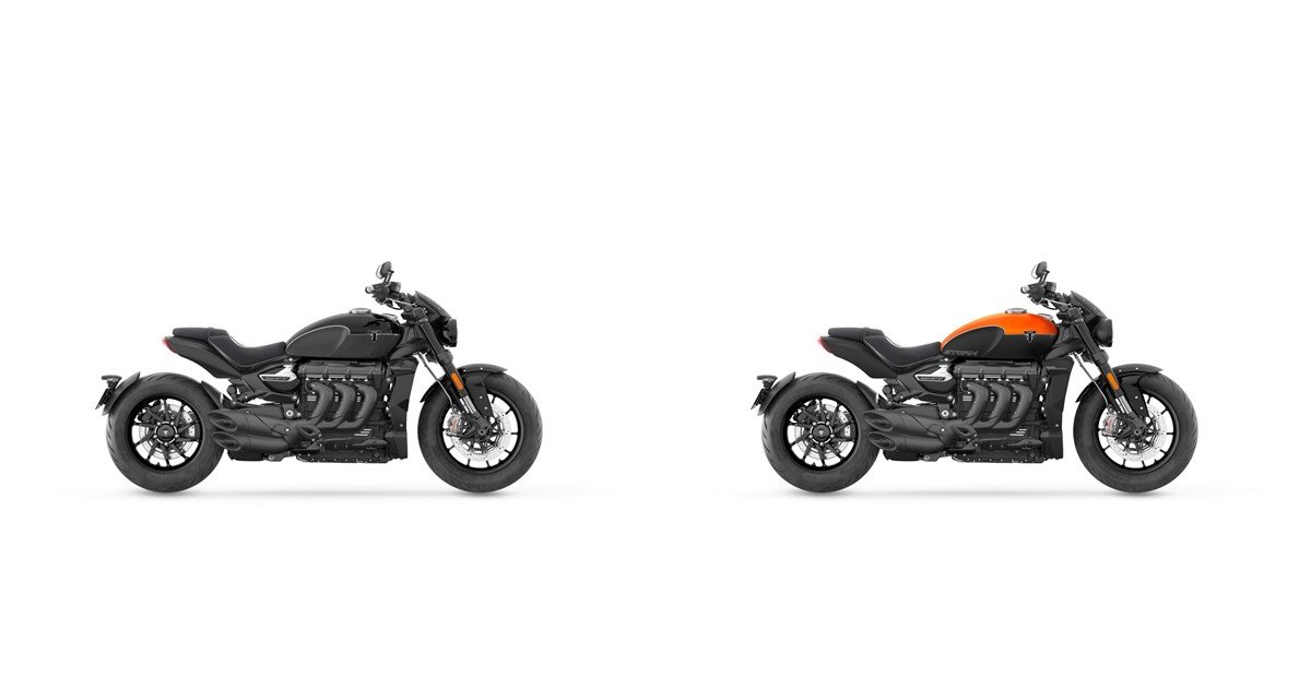 Motorrad Vergleich Triumph Rocket 3 Storm R 2026 vs. Triumph Rocket 3 ...