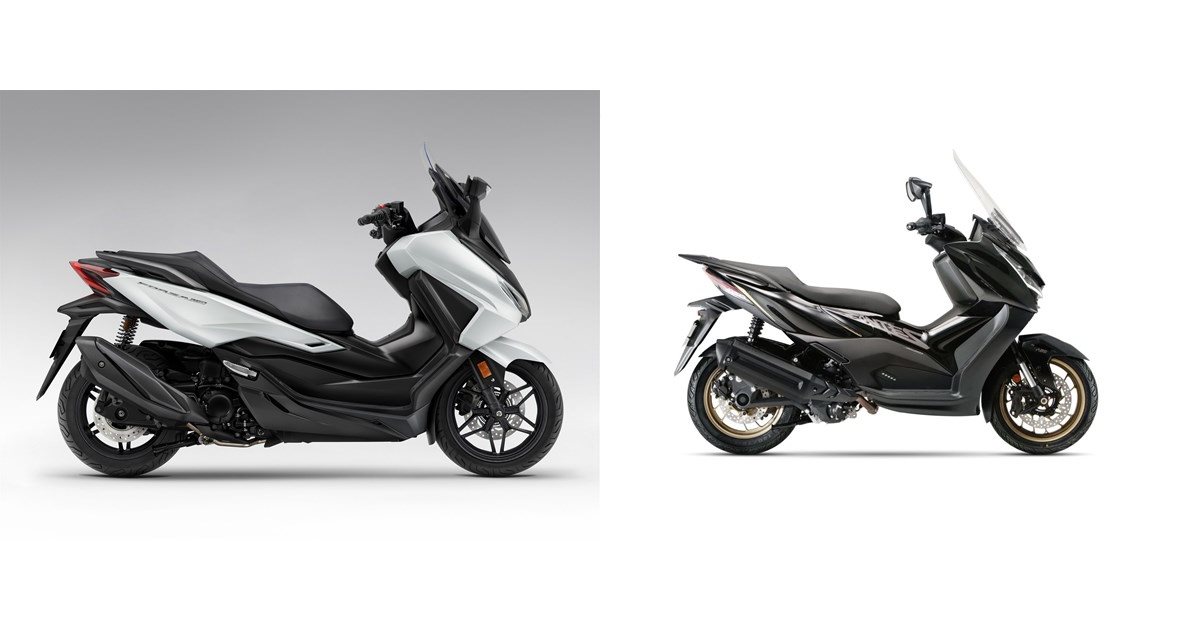 Honda Forza 350 2025 vs Zontes 368 D 2026