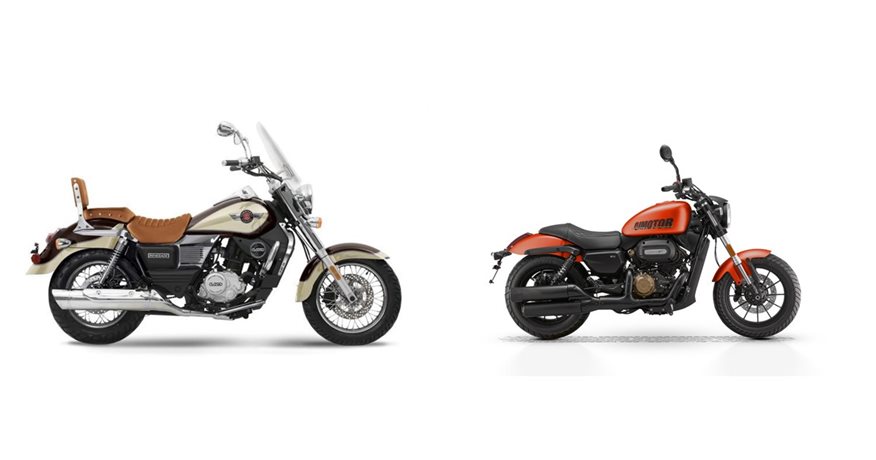 Motorrad Vergleich United Motors UM Renegade Commando Classic 125 2024 ...