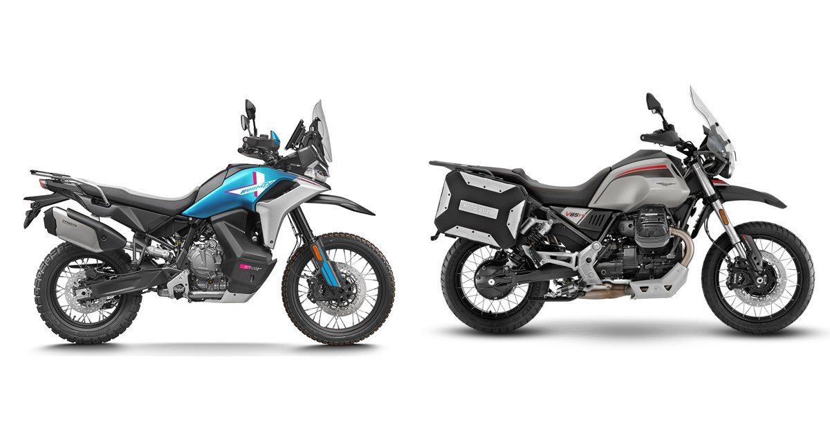CFMOTO 800MT-X 2025 vs Moto Guzzi V85 TT Travel 2022