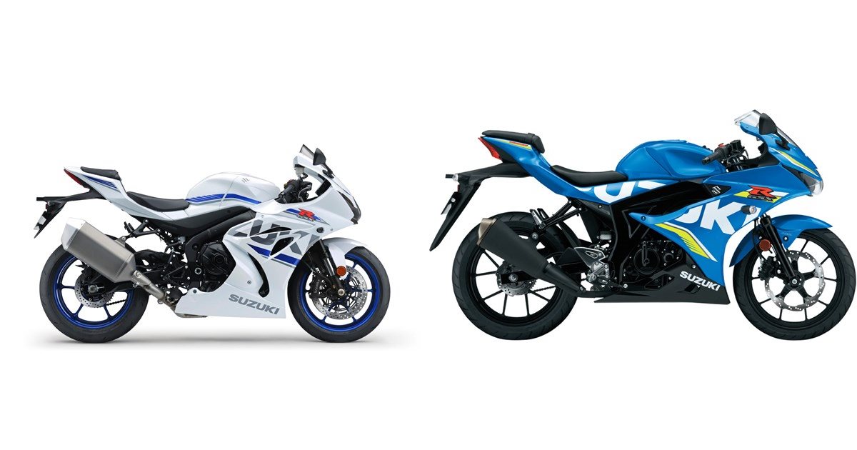 Suzuki GSX-R 1000 2018 vs Suzuki GSX-R 125 2018